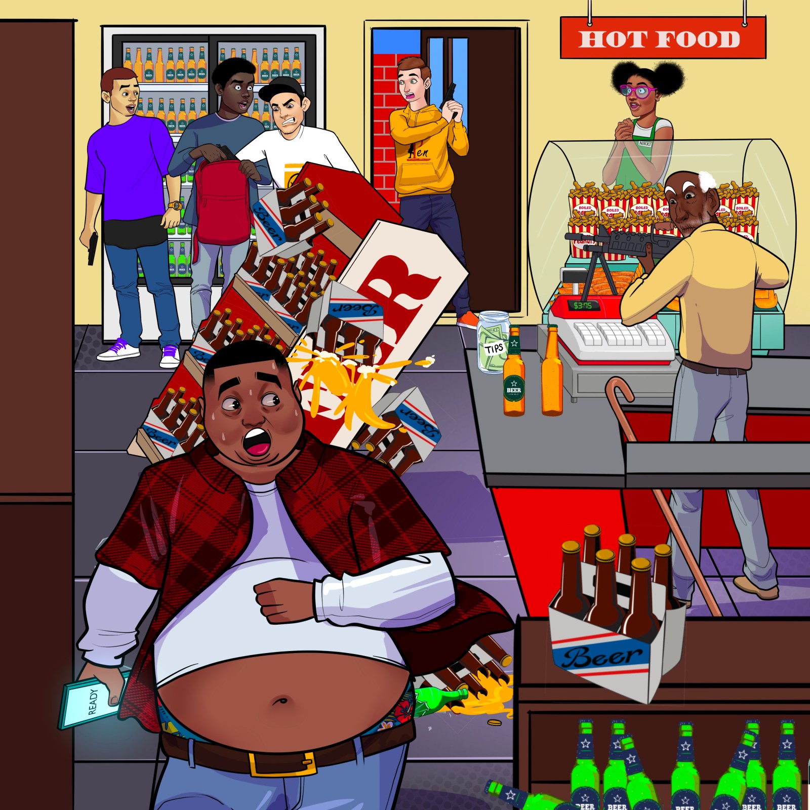 Potbelly Joe & Robbie (The Liquor Store Caper) – UnControlledpen.com